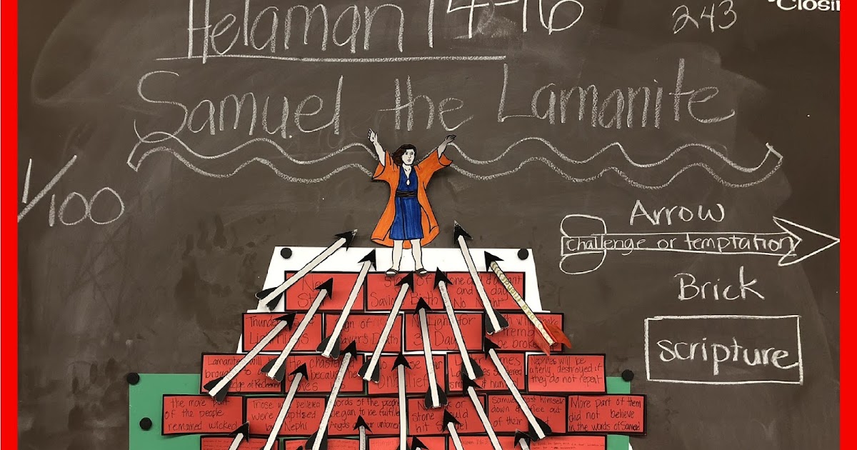 HollysHome - Church Fun: Samuel the Lamanite Activity, Helaman 13-16