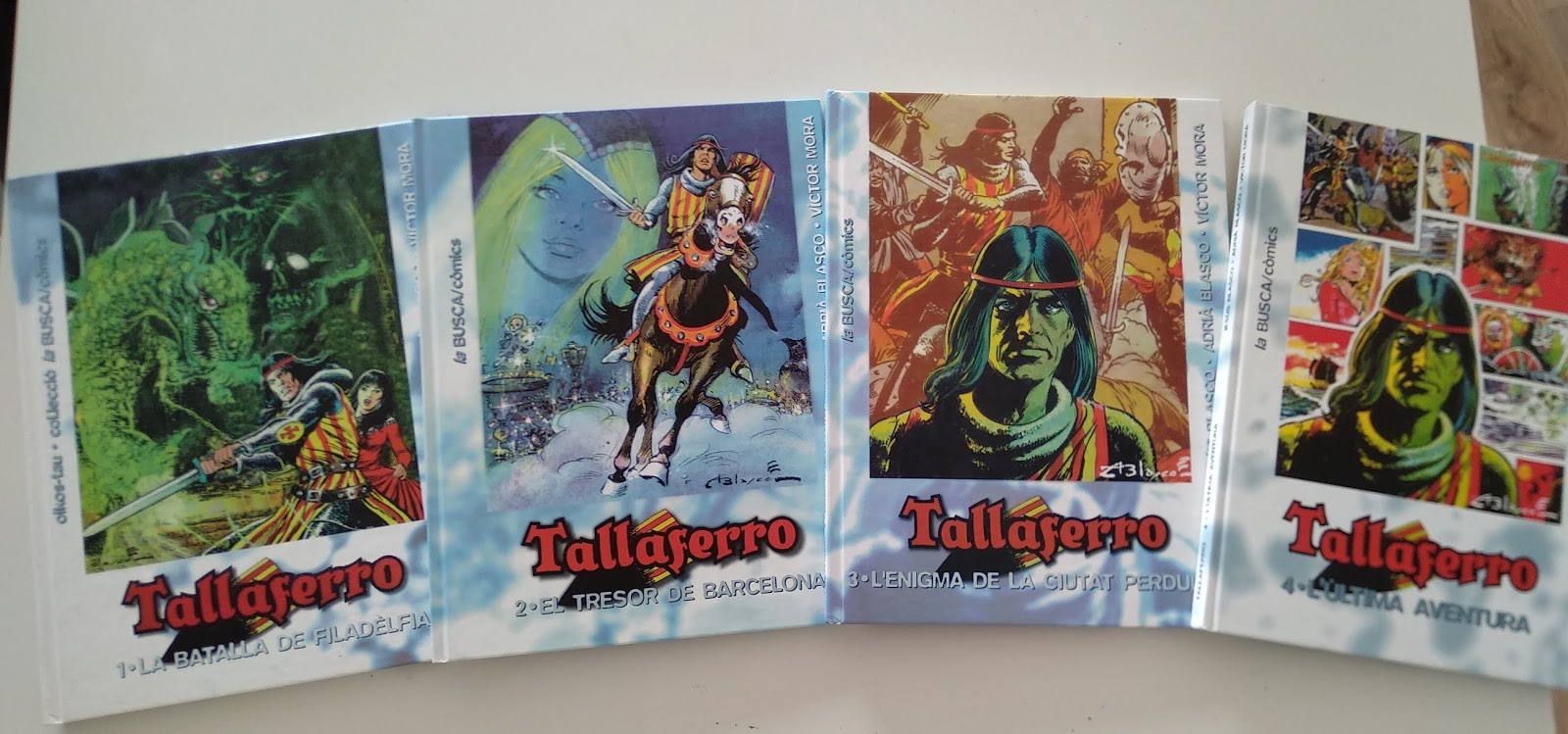 Cròniques de Neopàtria: La saga de còmics Tallaferro, de Víctor Mora ...