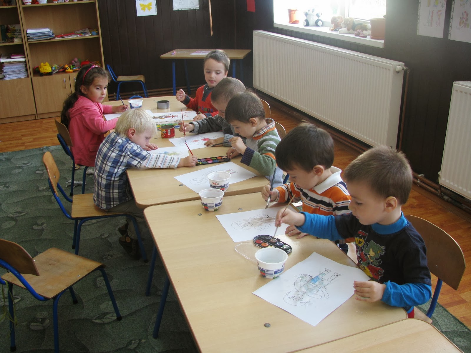 Grupa fluturasilor Leresti: CORPUL MEU - activitati desfasurate