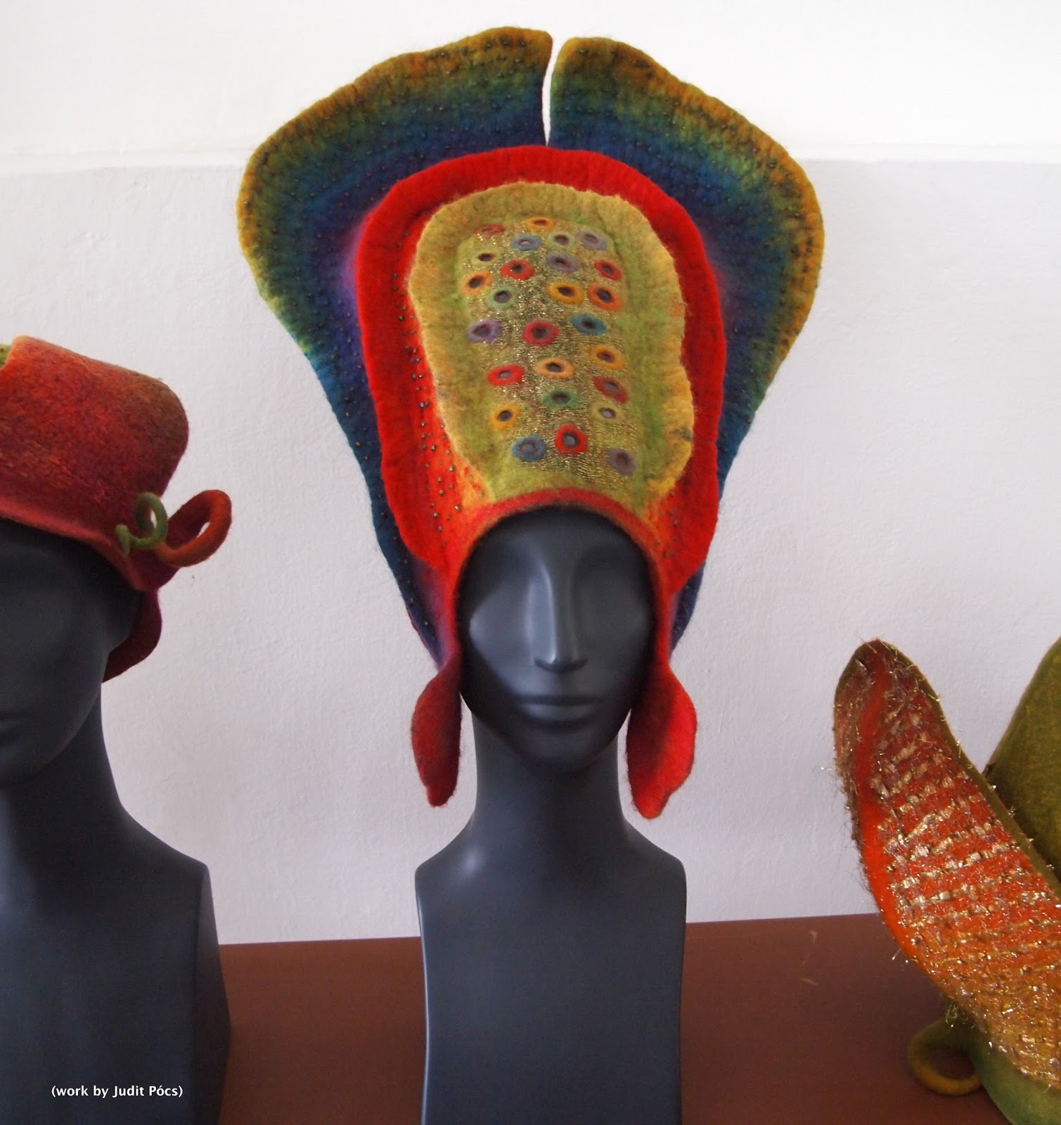Wool love-functional fiber art: Inventive Hungarian Hat Workshop- Part 1