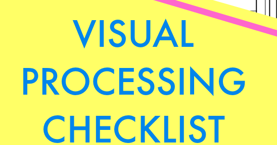 Visual Processing and Handwriting | The OT Toolbox