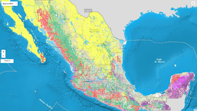 Blog IDEE: Disponible el nuevo Mapa de Usos del Suelo de México