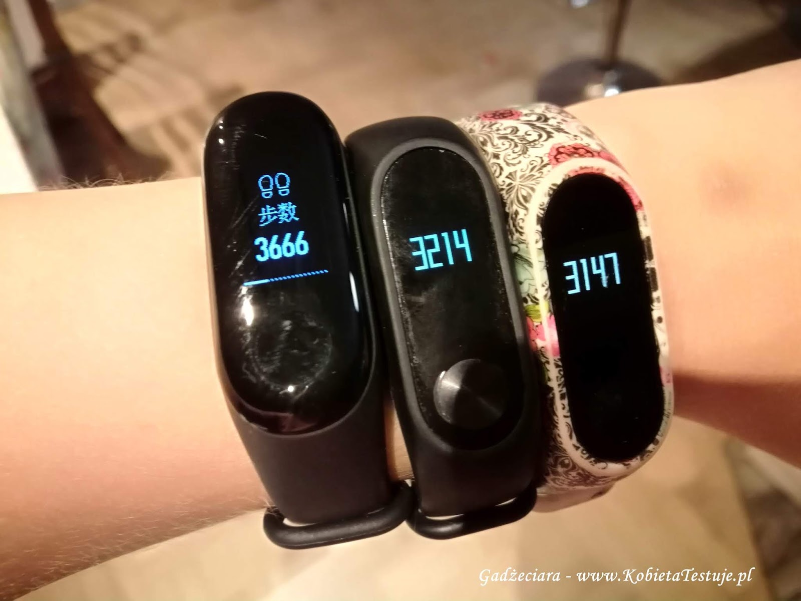 Xiaomi Mi Band 3 vs Xiaomi Mi Band 2 test - porównanie inteligentnych ...
