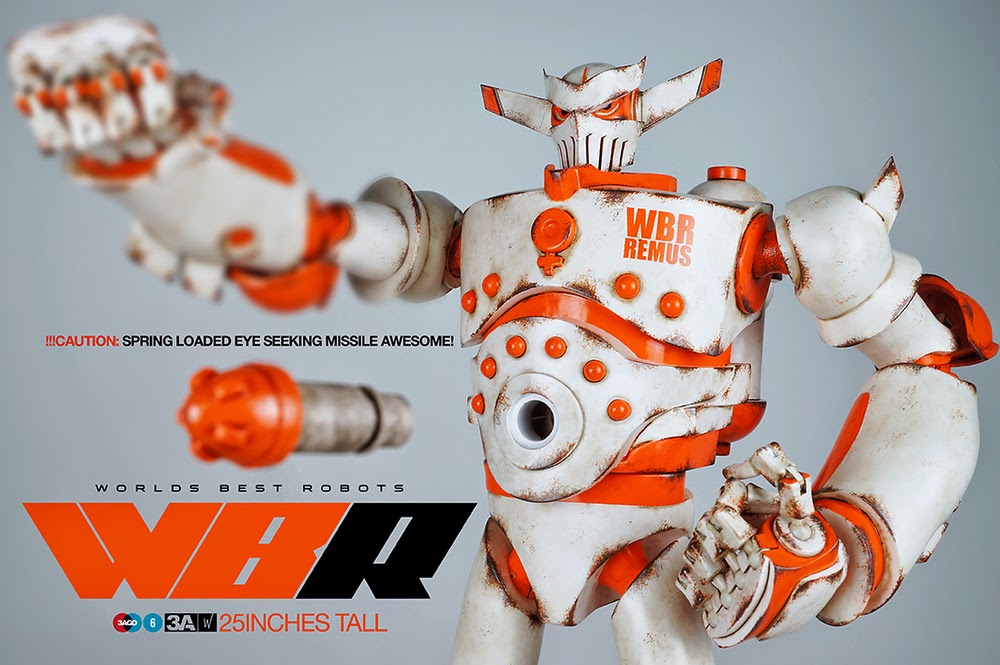 toyhaven: Pre-order ThreeA World's Best Robots WBR Remus 25 ...