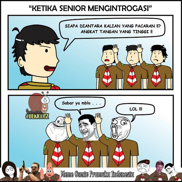 Kumpulan Meme Comic Pramuka Indonesia Part 2 - KakaKiky | Blog Edukasi