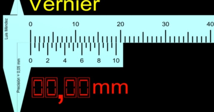MICRÓMETRO Y VERNIER: Vernier
