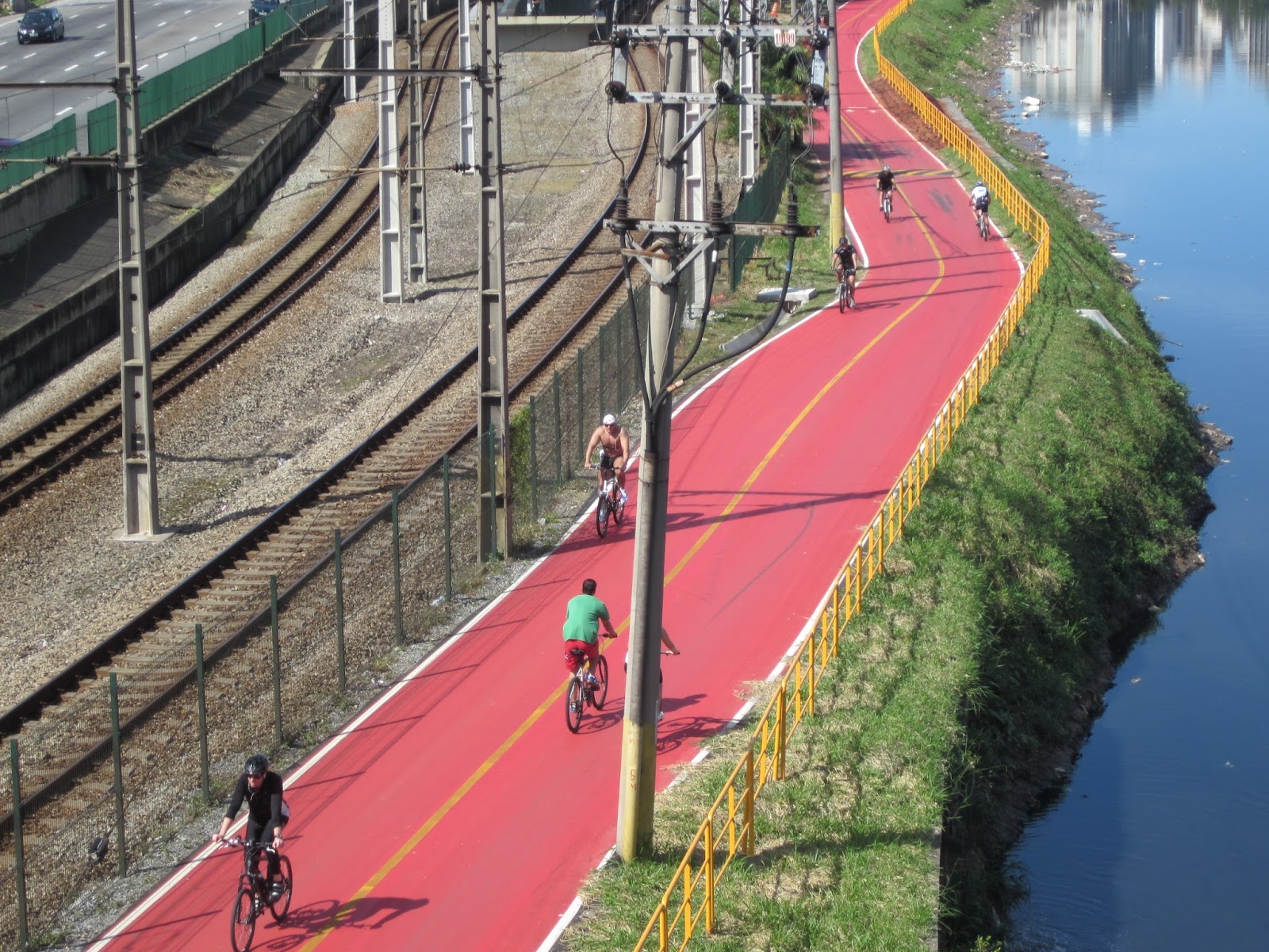 Arquitetura - Urbanismo - Engenharia Civil: Ciclovia, ciclofaixa ...