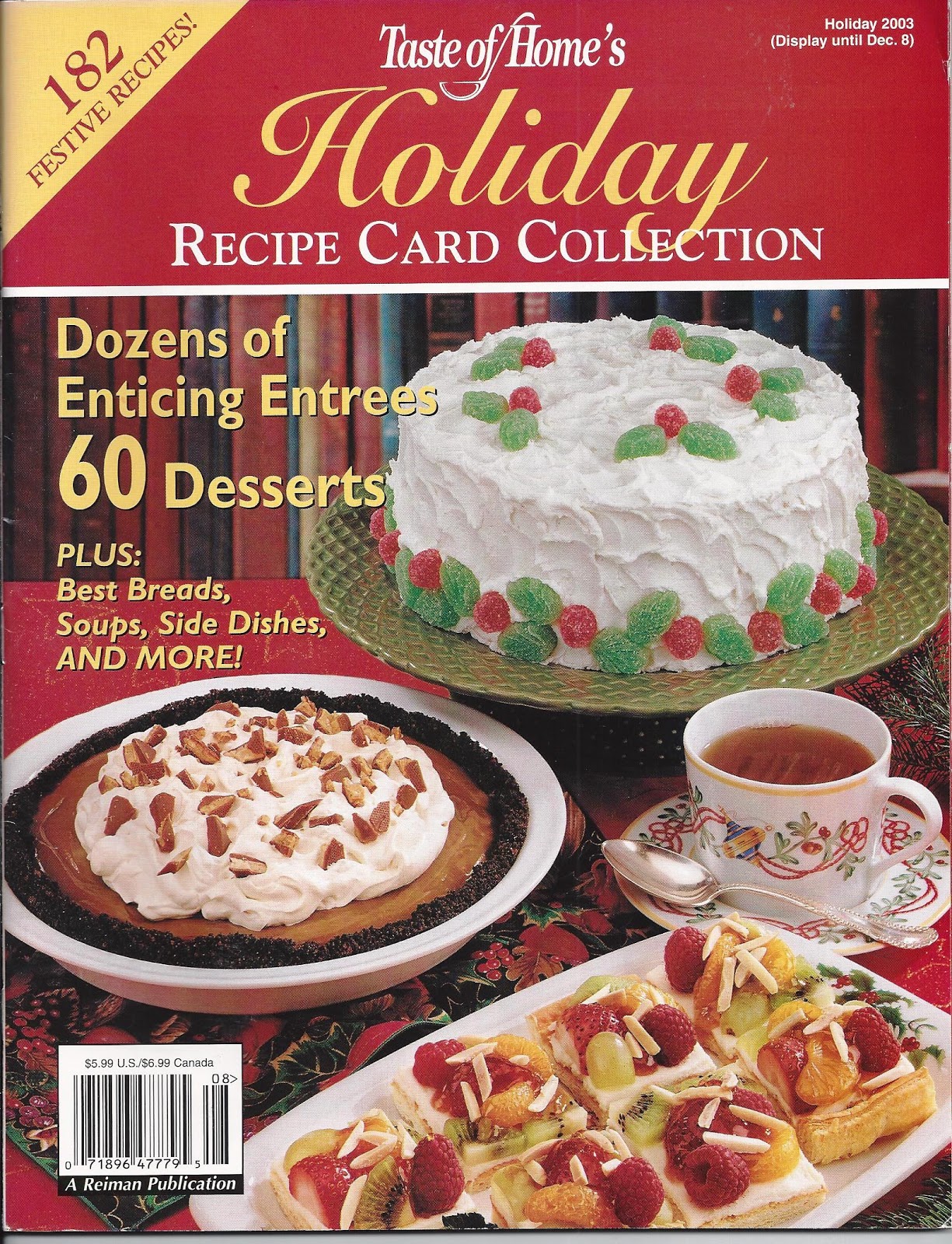 The Iowa Housewife: Cookbook Reviews...Holday Recipe Card Collection