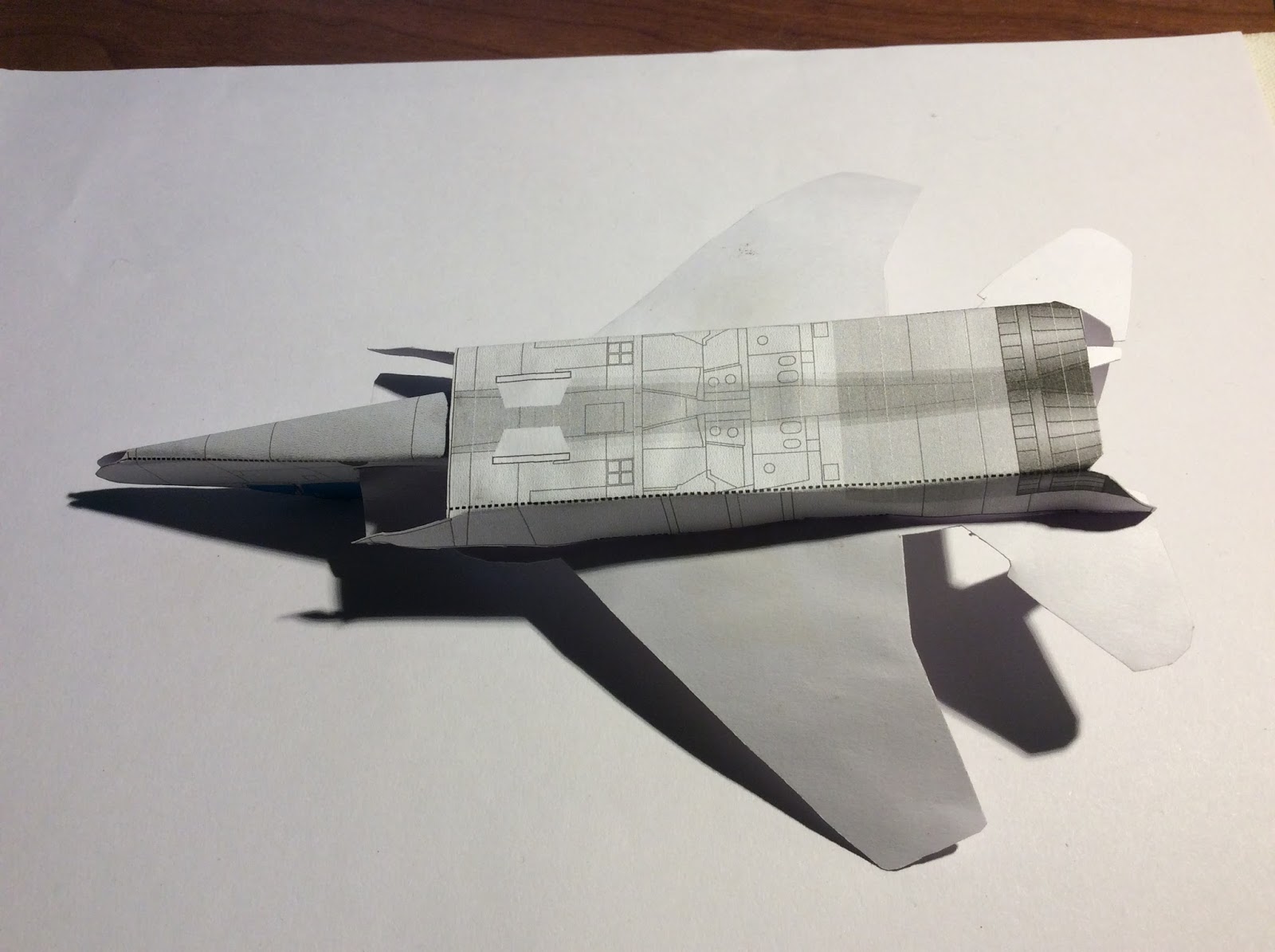 Paper Robots!: Paper Model F-15 Airplane