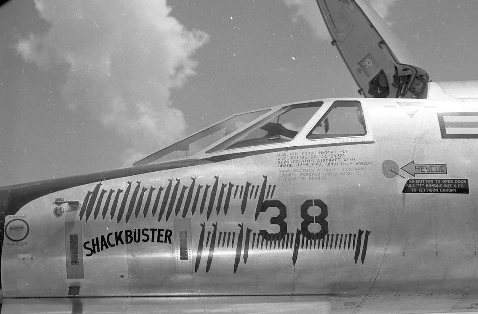 Just A Car Guy: What are the kill tally markers on this B 58 bomber ...
