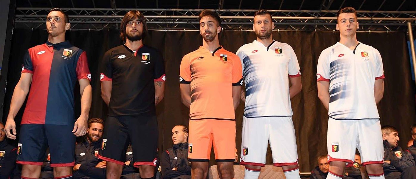 Genoa CFC 16-17 Home, Away and Third Kits Released - Footy Headlines