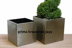 Pot Bunga Stainless - Prima Kreasindo Jaya