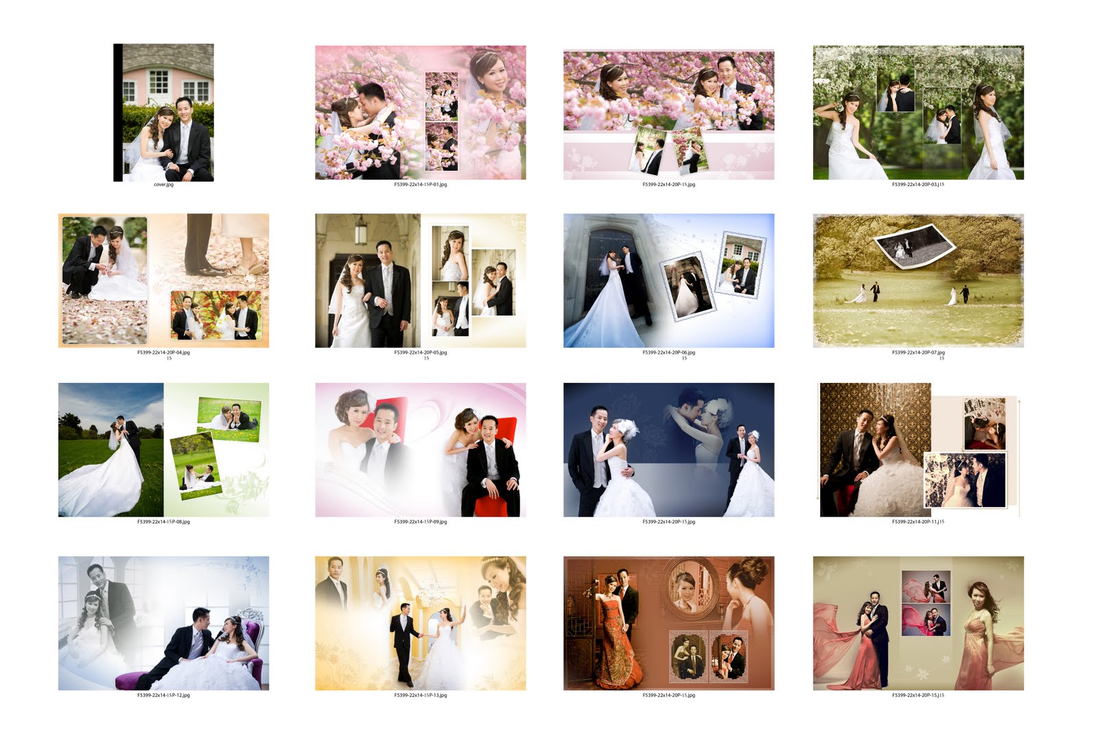 my art works: Wedding Album Design Layout