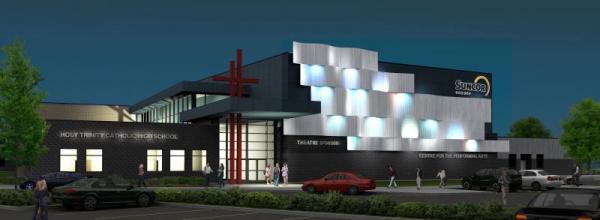 McMurray Musings: Holy Trinity Catholic High School - And The Gem Within It