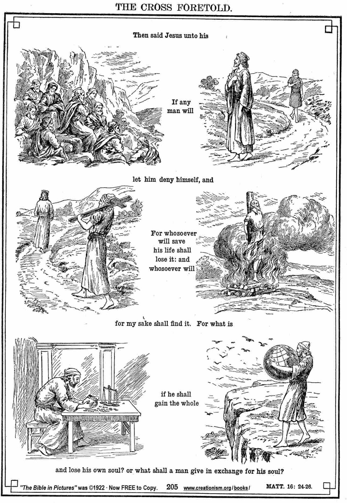 LiturgyTools.net: Pictures for the 22nd Sunday in Ordinary Time, Year A