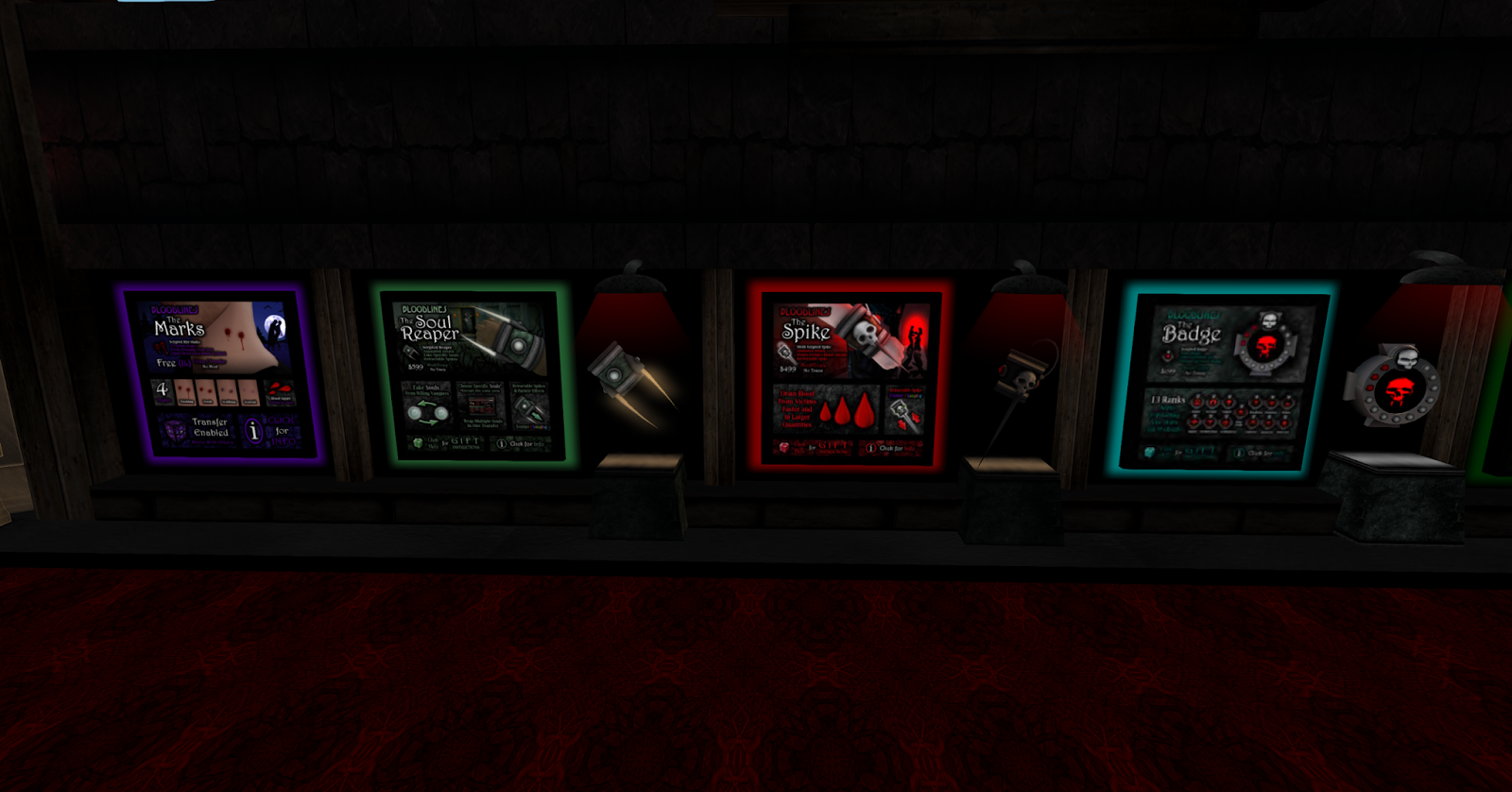 Bloodlines, an RPG in Second Life | SL Fashion and Music