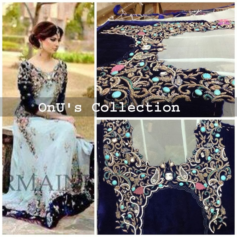 Fashionhung.blogspot.com: Party Wear Dresses by OnU's Collection 2014