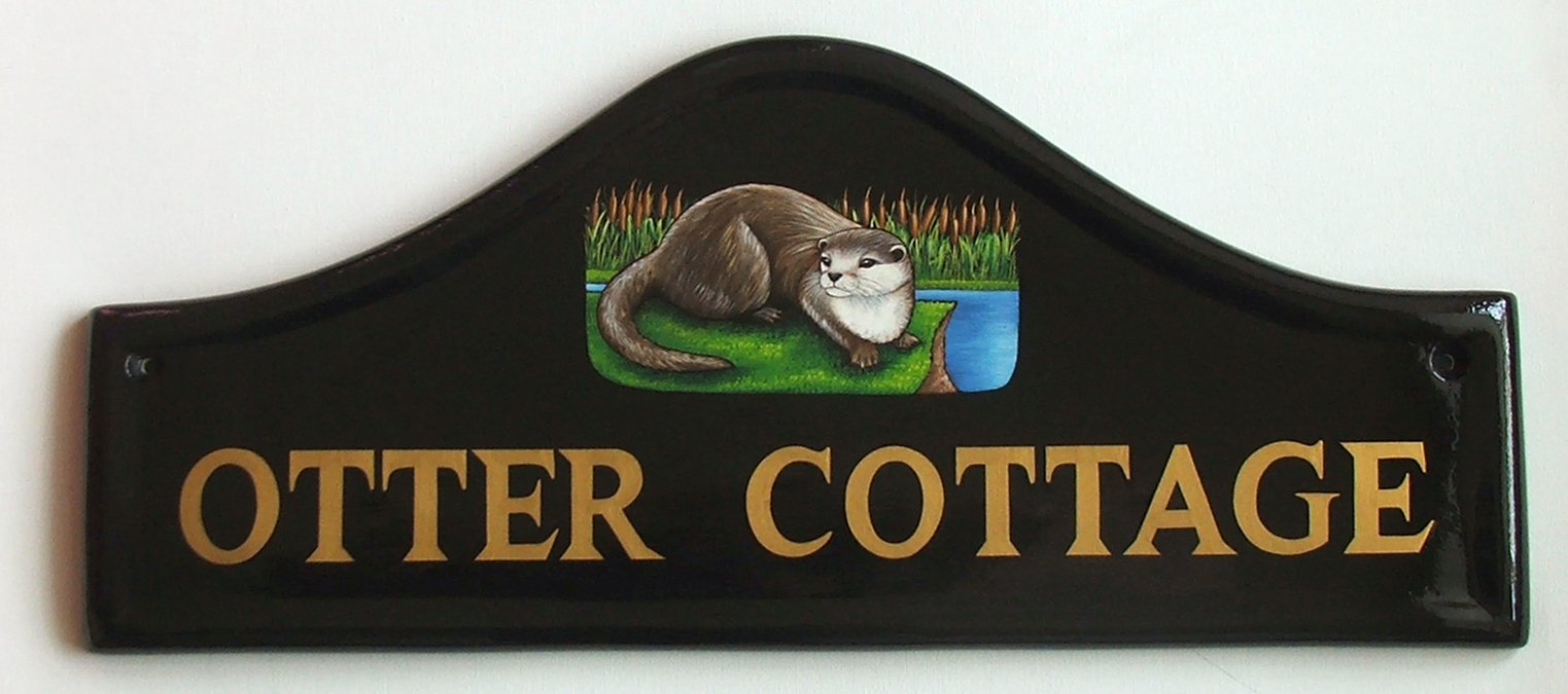 Hand Painted House Signs by Ceramic Art: Hand Painted Ceramic House ...