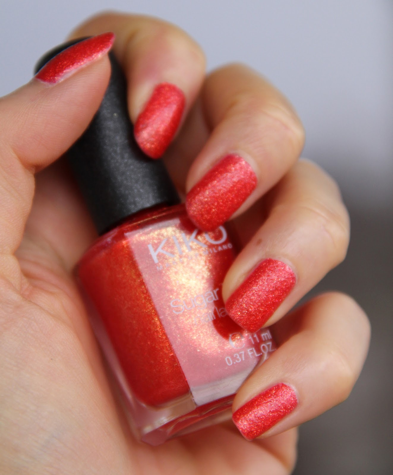 Maman Pressée et Jolie: Kiko Sugar Mat 640 Poppy Red // en version mat ...