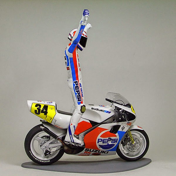 Racing Scale Models: Kevin Schwantz '88-'89 WGP Suzuka Winners Figure ...