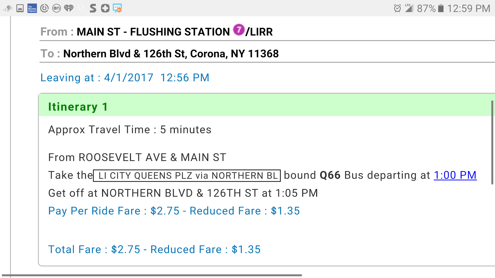Gerber's world!: MTA keeps ignoring error on missing bus stop near ...