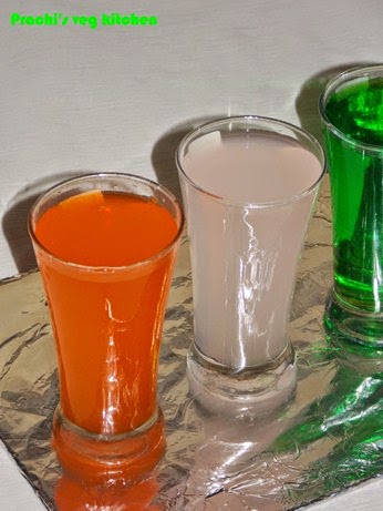 Tri-color Drink | Independence day Special