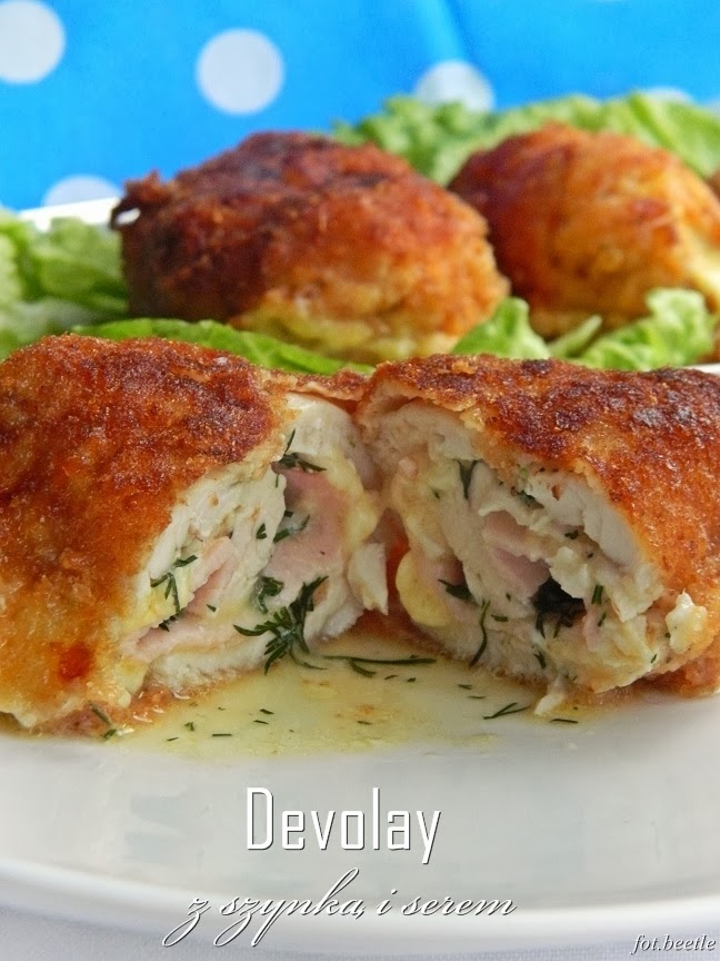 Apetyt i Smak: Devolay (de volaille) z szynką i serem