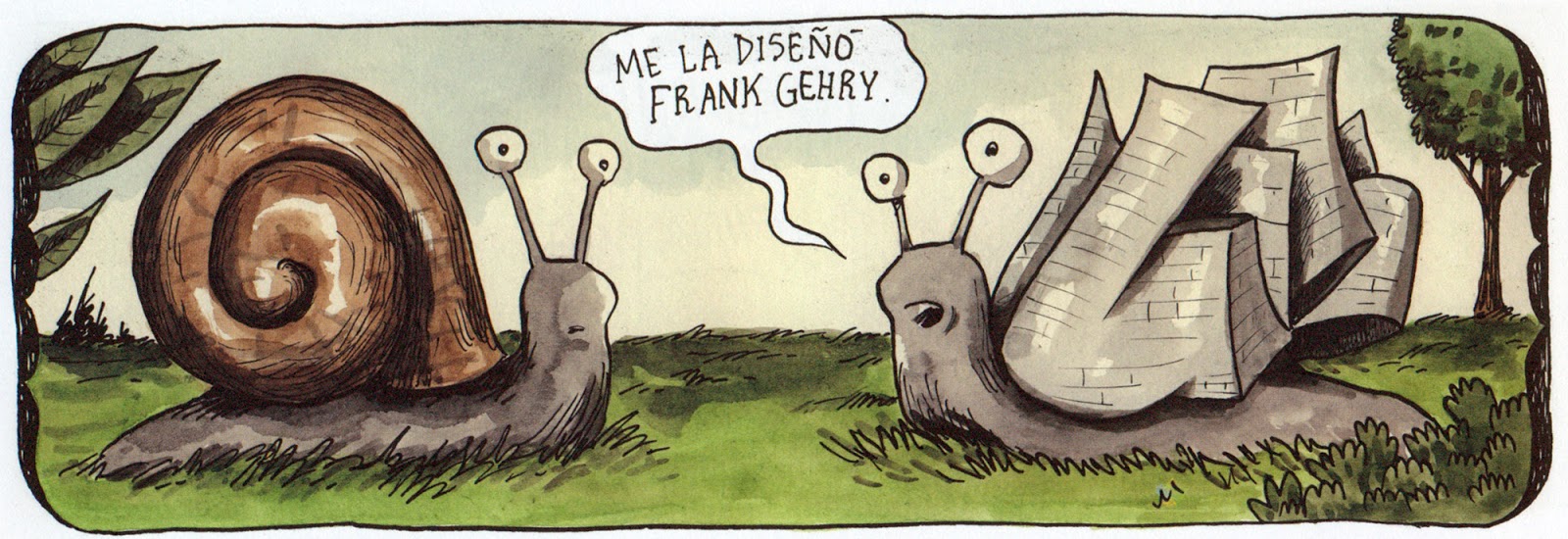 arquitectura + historia: Liniers y Gehry nos Visitan en Nuestro Espacio ...