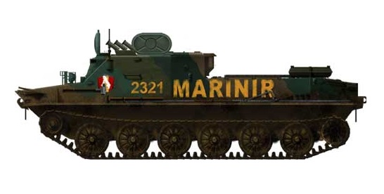 BTR-50PK, RanRatFib yang Didatangkan Menjelang Tahun 2000 | jejak defence