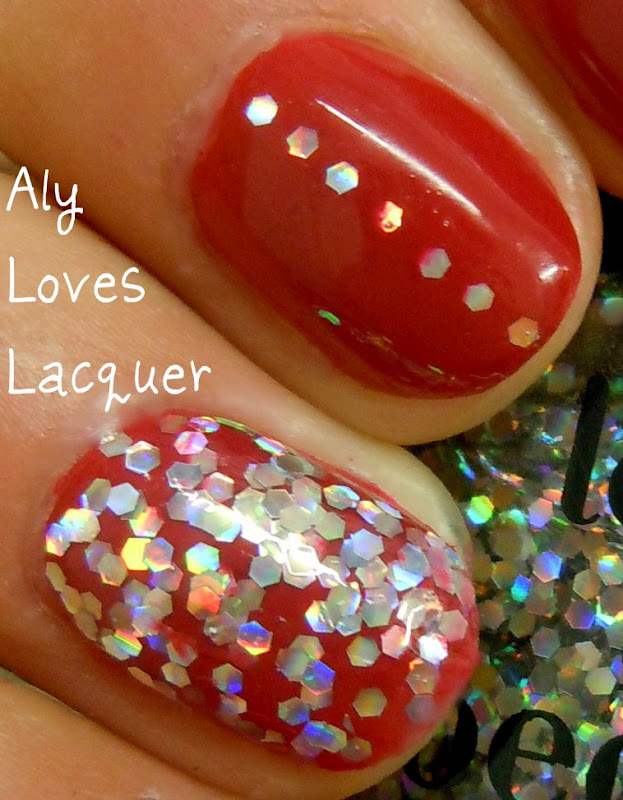 Garbo Meets Glitter - Aly Loves Lacquer