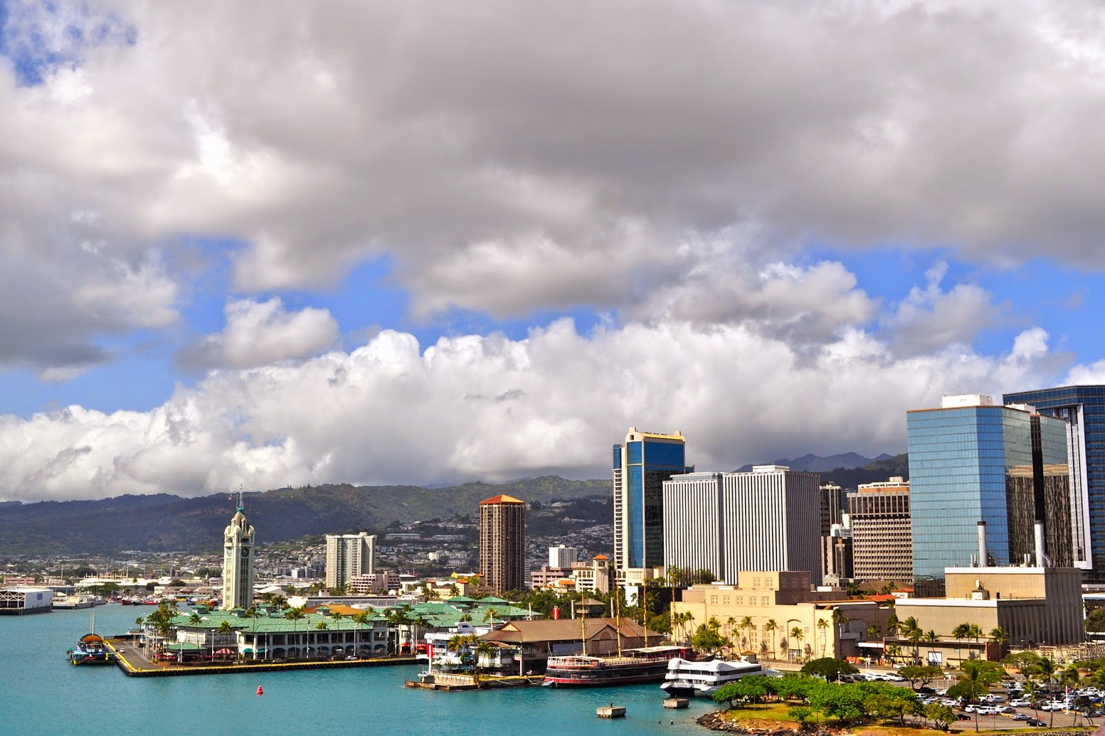 Maine Lighthouses and Beyond: The Aloha Tower Lighthouse in Honolulu, Ohau