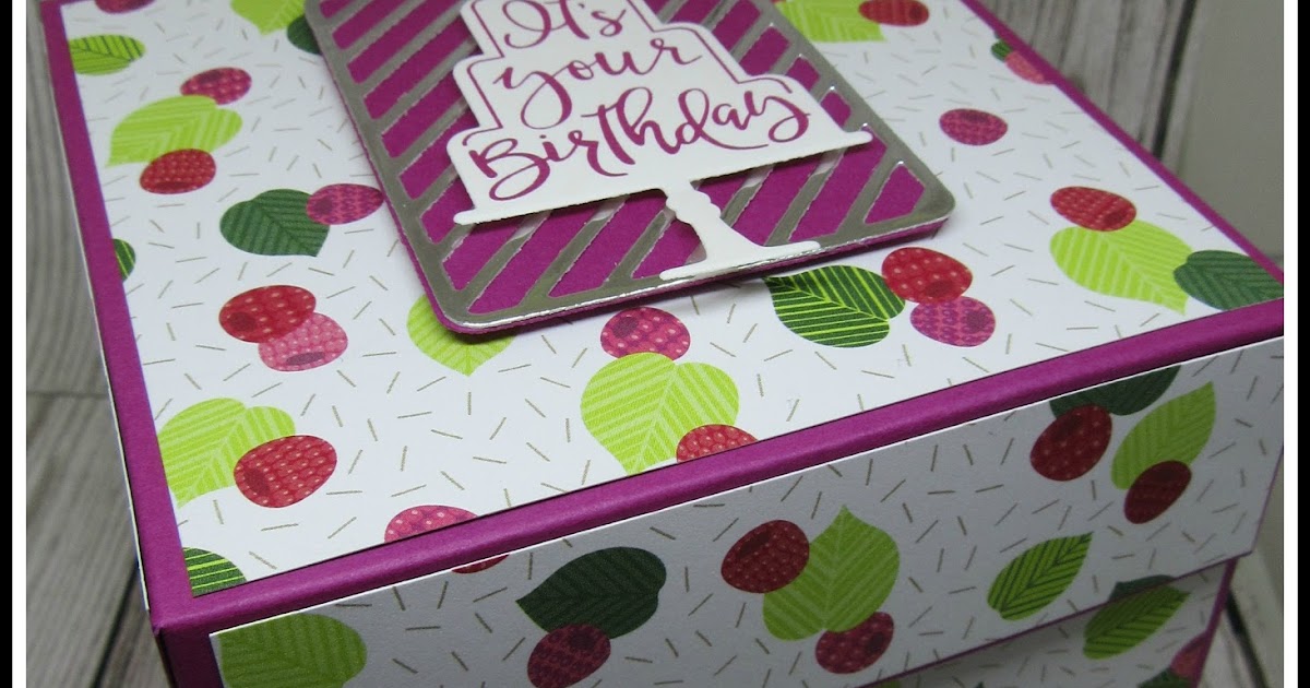 Positively papercraft: Amazing exploding Gift Box With Pull Out Draws