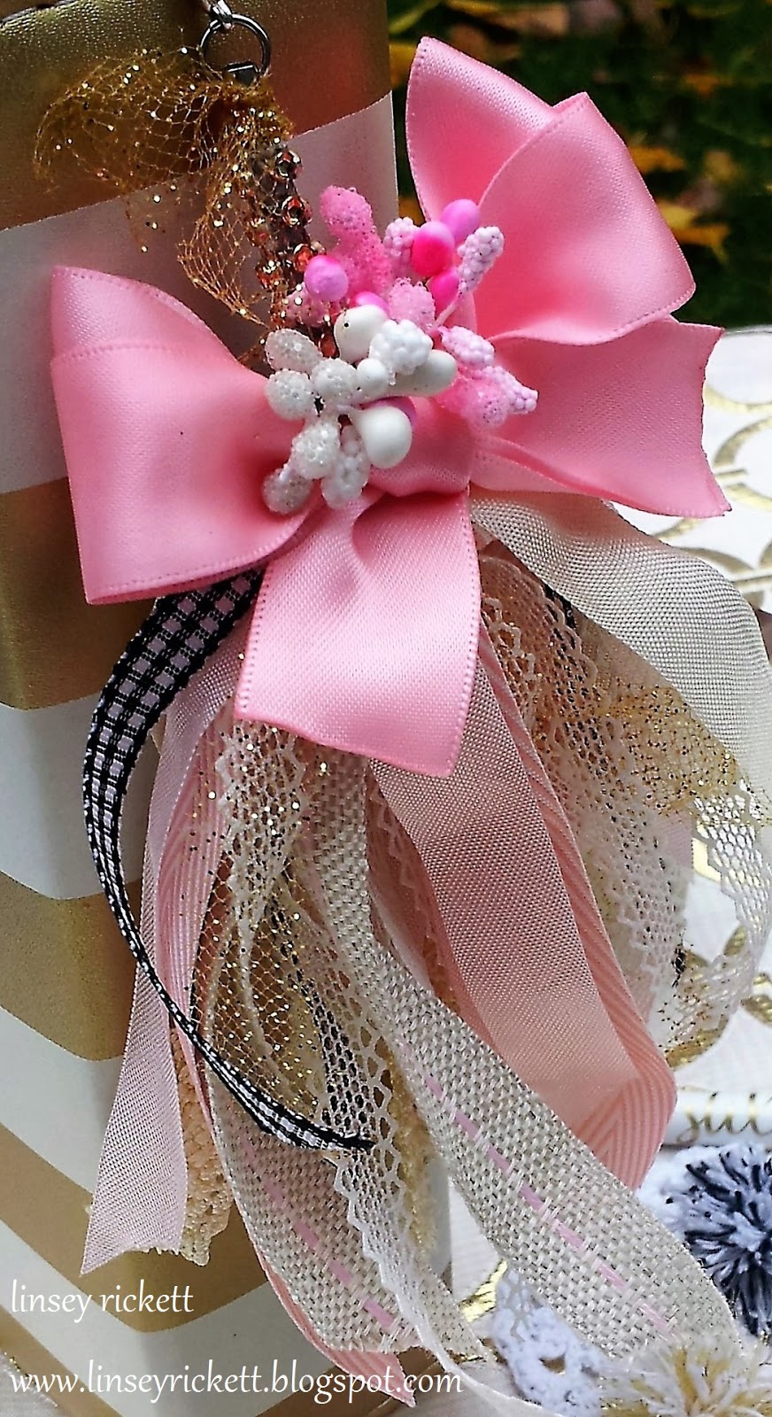 Really Reasonable Ribbon Blog: Pretty Ribbon Tassel and Pom Pom Paper Clips