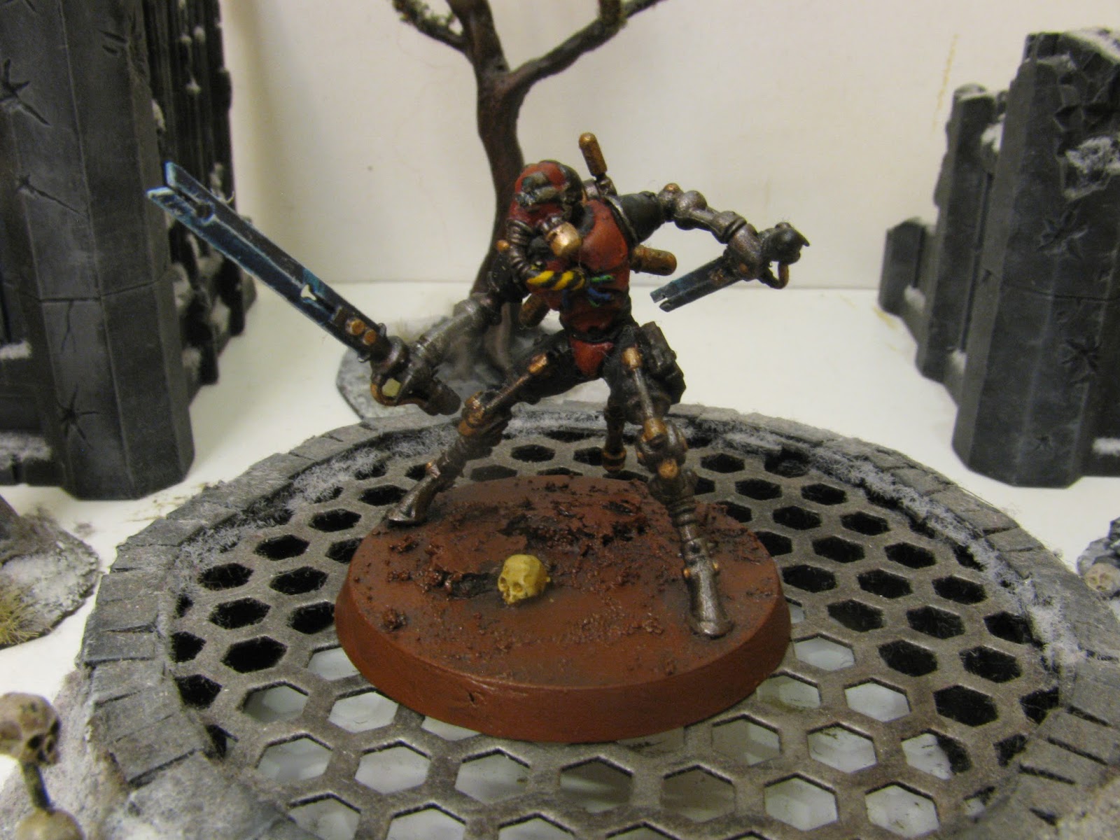 Chipped Fang: Sicarian Ruststalker, painted