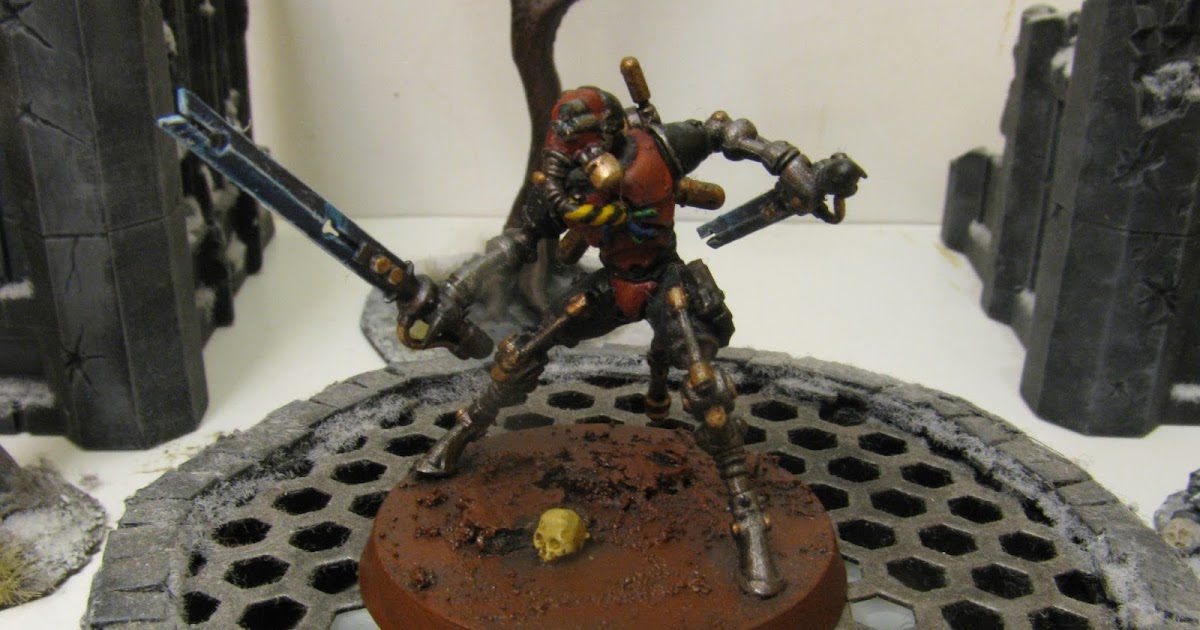 Chipped Fang: Sicarian Ruststalker, painted
