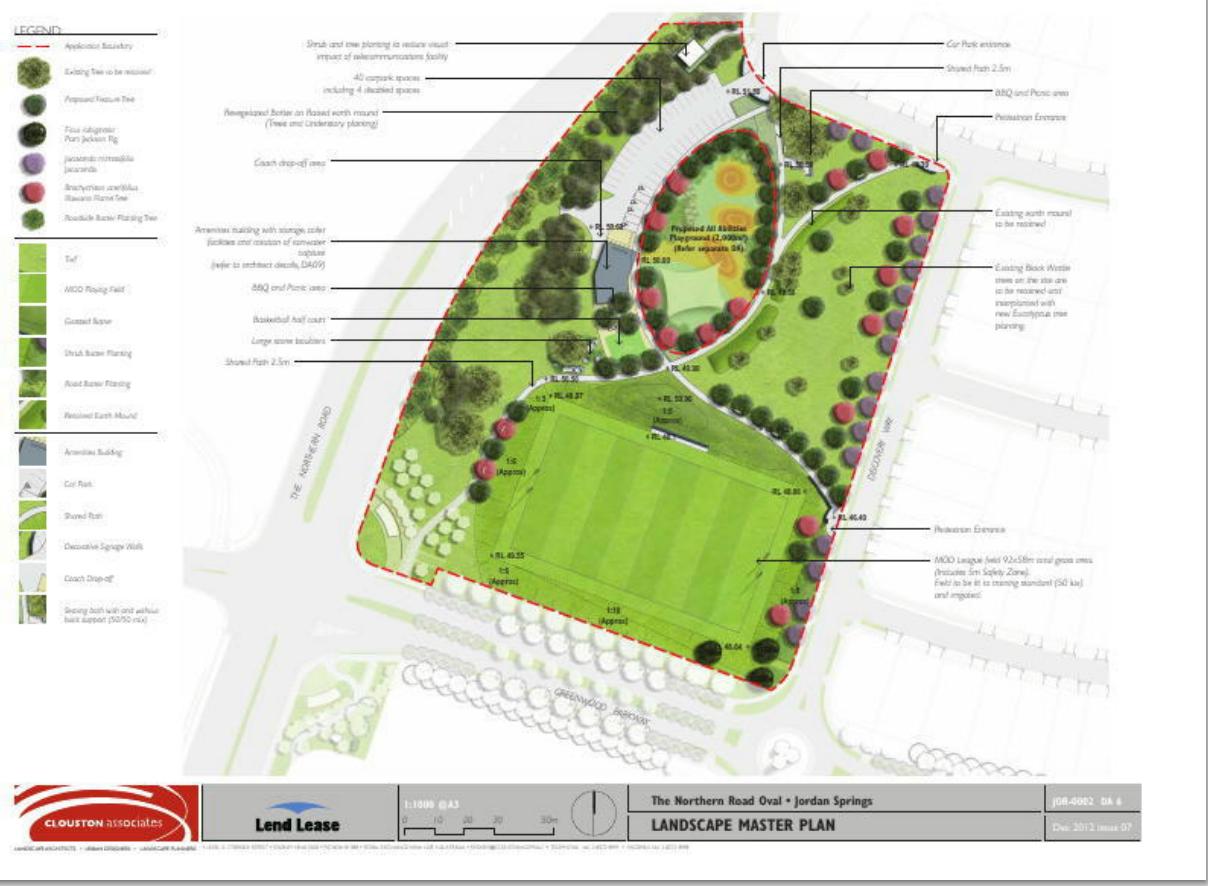 Luke and Peta's Building Blog: Northern Road Oval - Jordan Springs