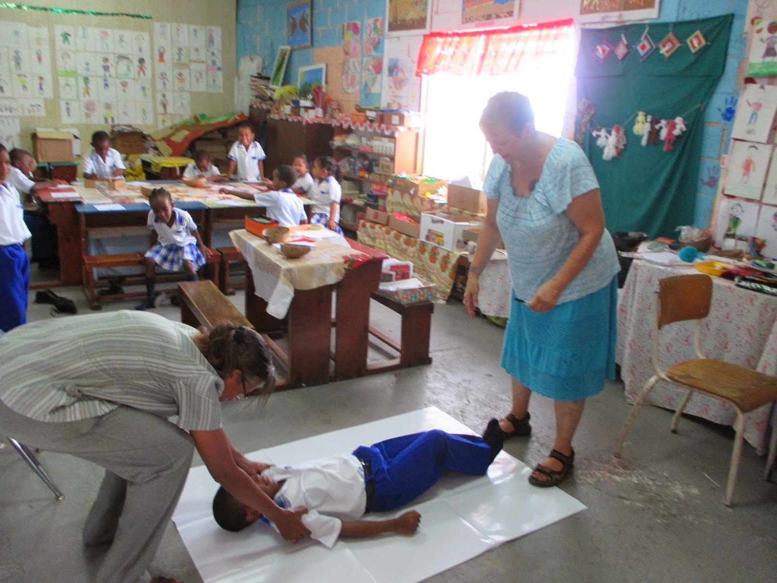 Island Dispatches : Imagination at Work: Creating an Art Classroom