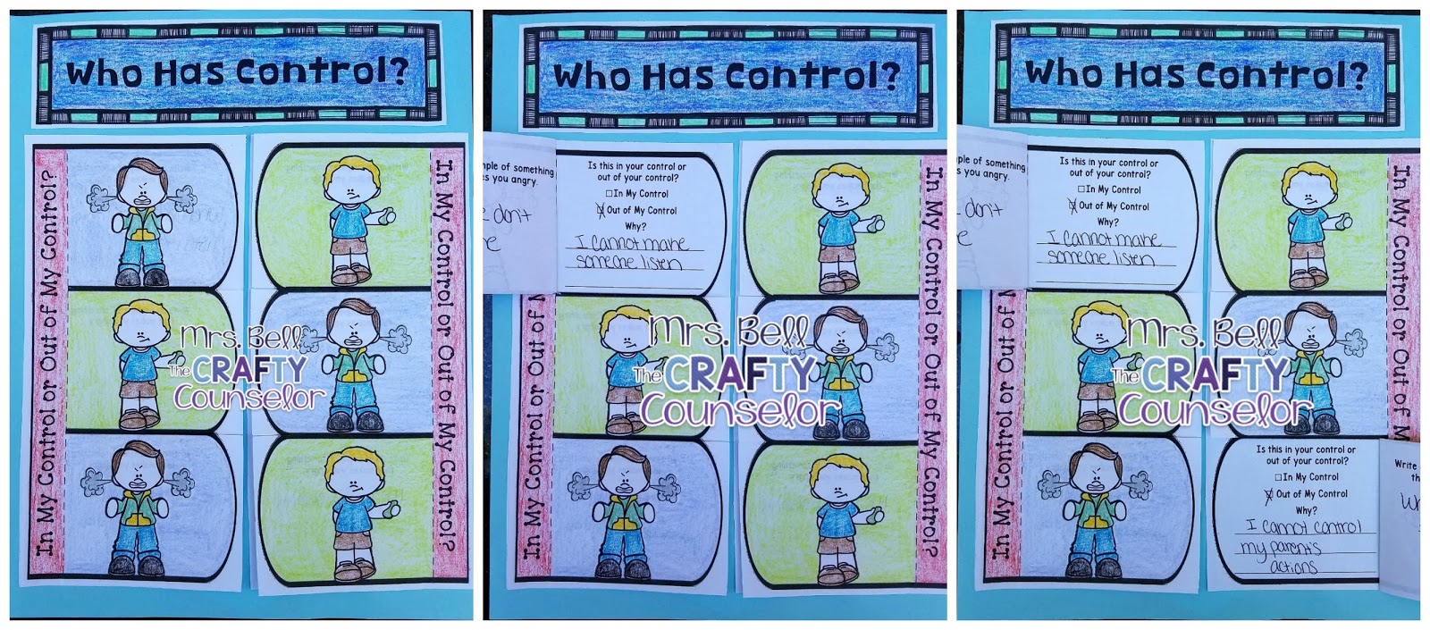 Boy's Group Interactive Book - Mrs. Bell The Crafty Counselor