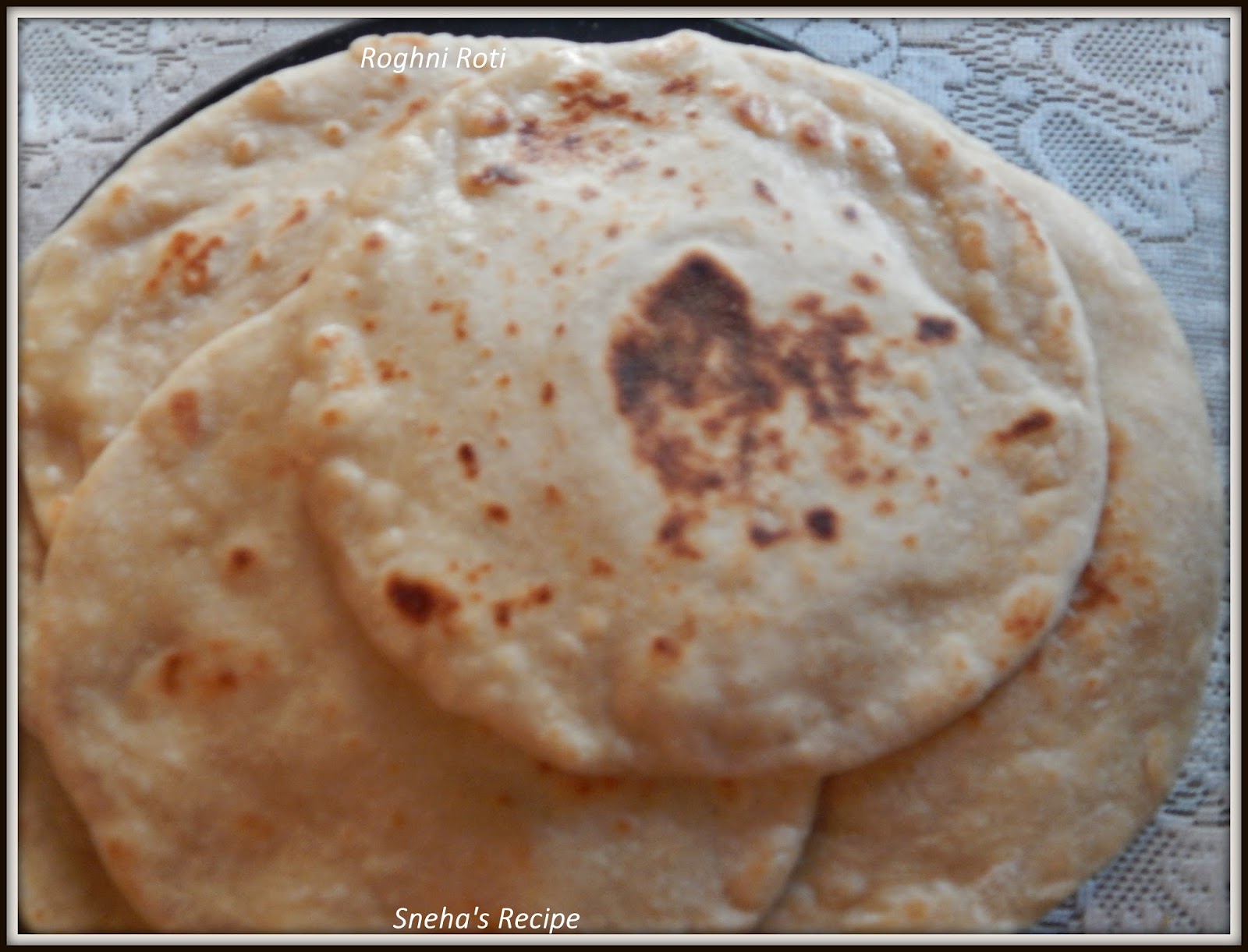 Roghni Roti #BreadBakers - Sneha's Recipe
