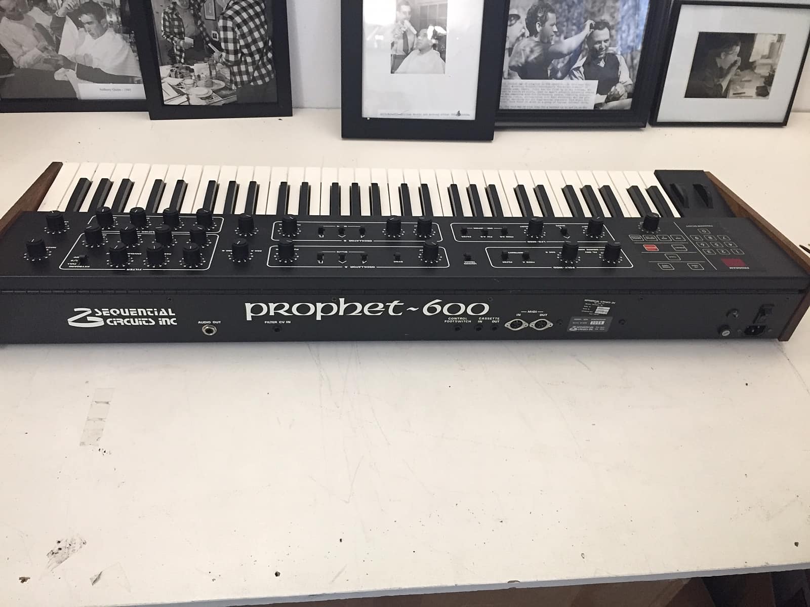 MATRIXSYNTH: Sequential Circuits Prophet 600 Analog Synthesizer SN 3056