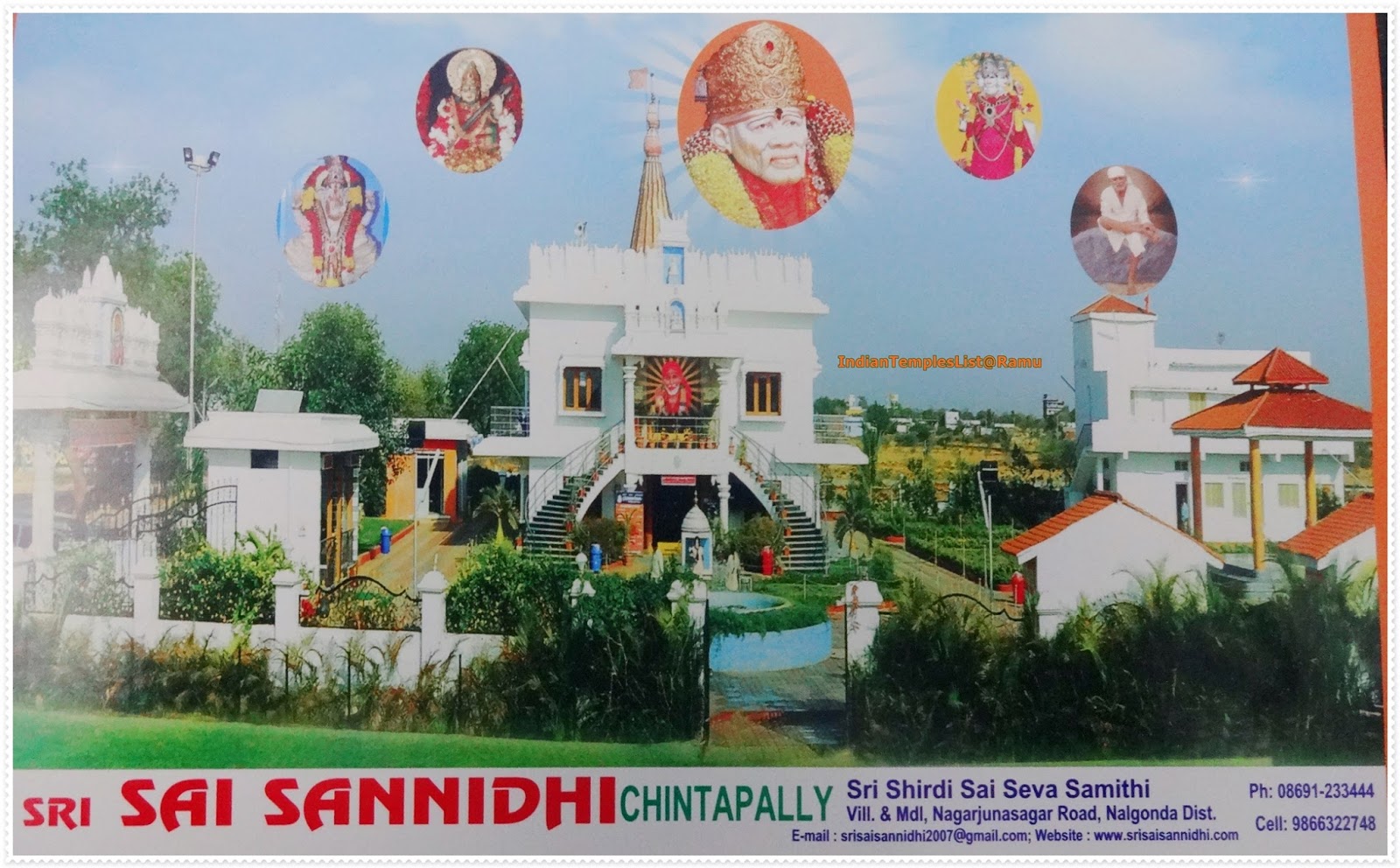 Sri Sai Sannidhi Temple at Chintapally - Hyderabad - Indian Temples List