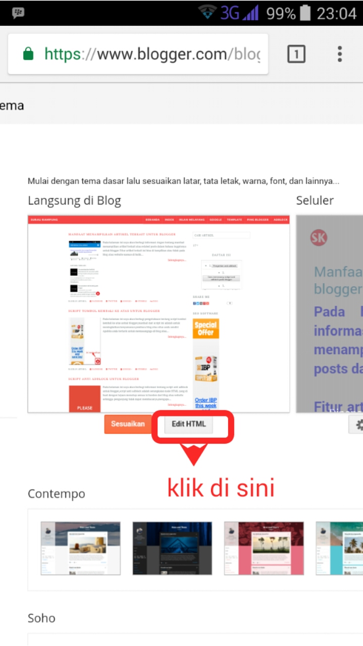 ☁Cara otomatis menampilkan iklan di bawah setiap judul posting dan di ...