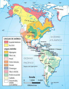 Lingüístico: Mapas linguisticos.