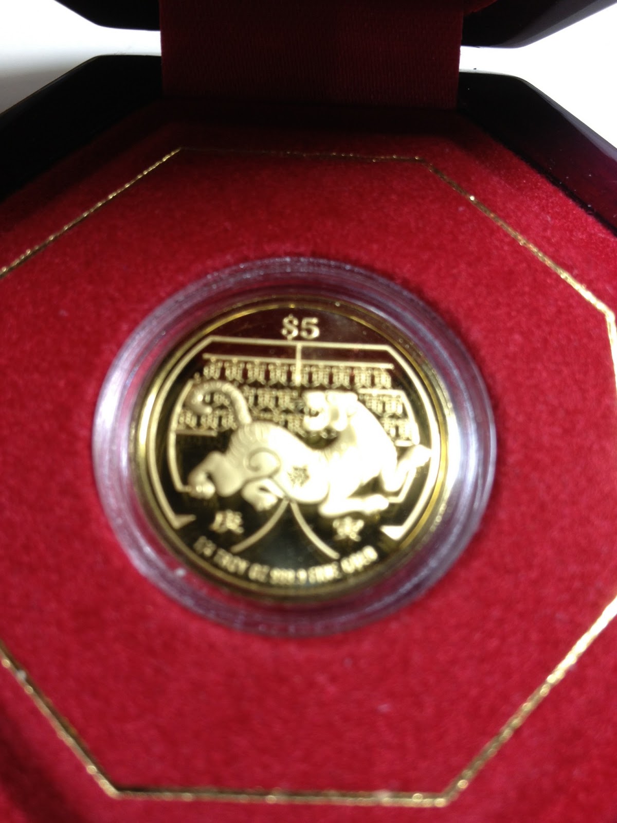 Coins Collection: SINGAPORE GOLD COINS
