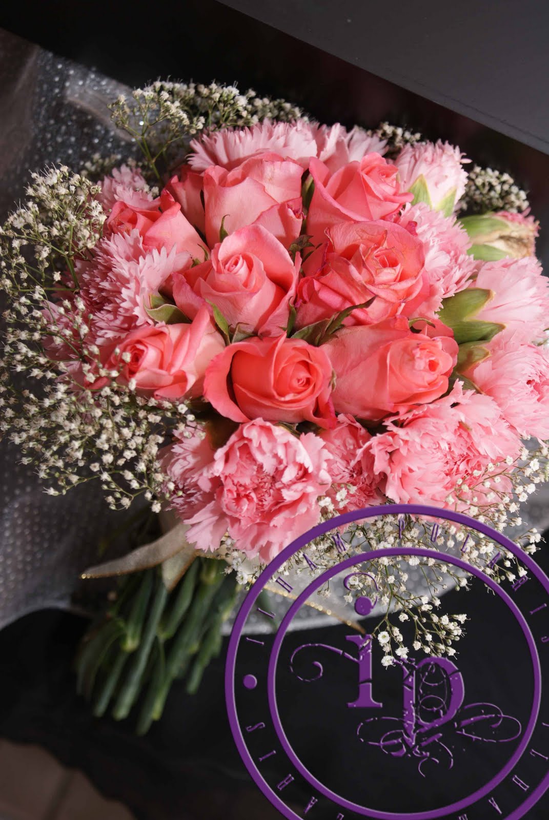 Ilham Polaris: Bunga Pegang (Hand bouquet using fresh flower)