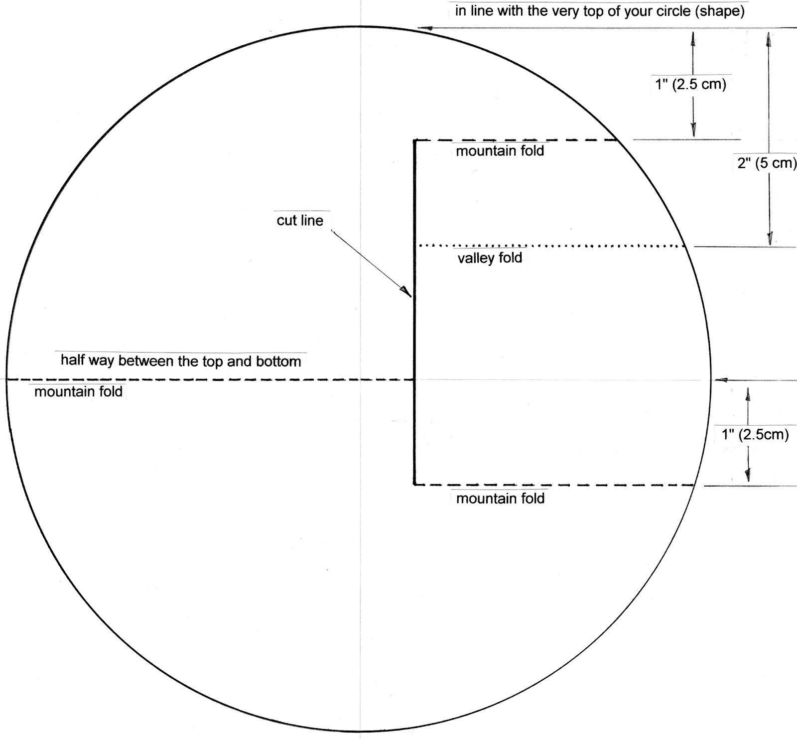 From My Craft Room: Round (Shaped) Side Step Card Tutorial
