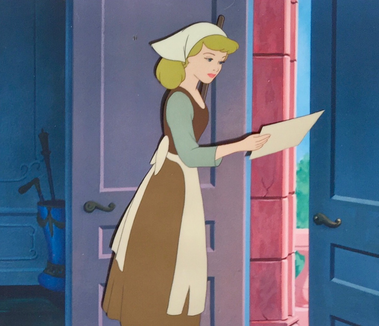 Animation Collection: Original Production Animation Cel of Cinderella ...