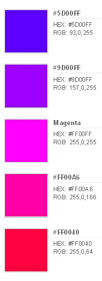 50 Shades Of Magenta Color (Names, HEX, RGB CMYK Codes), 43% OFF