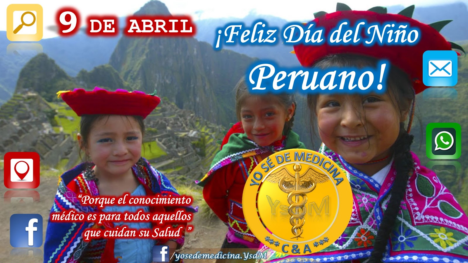 Yo sé de Medicina: Feliz Día del Niño Peruano!!!