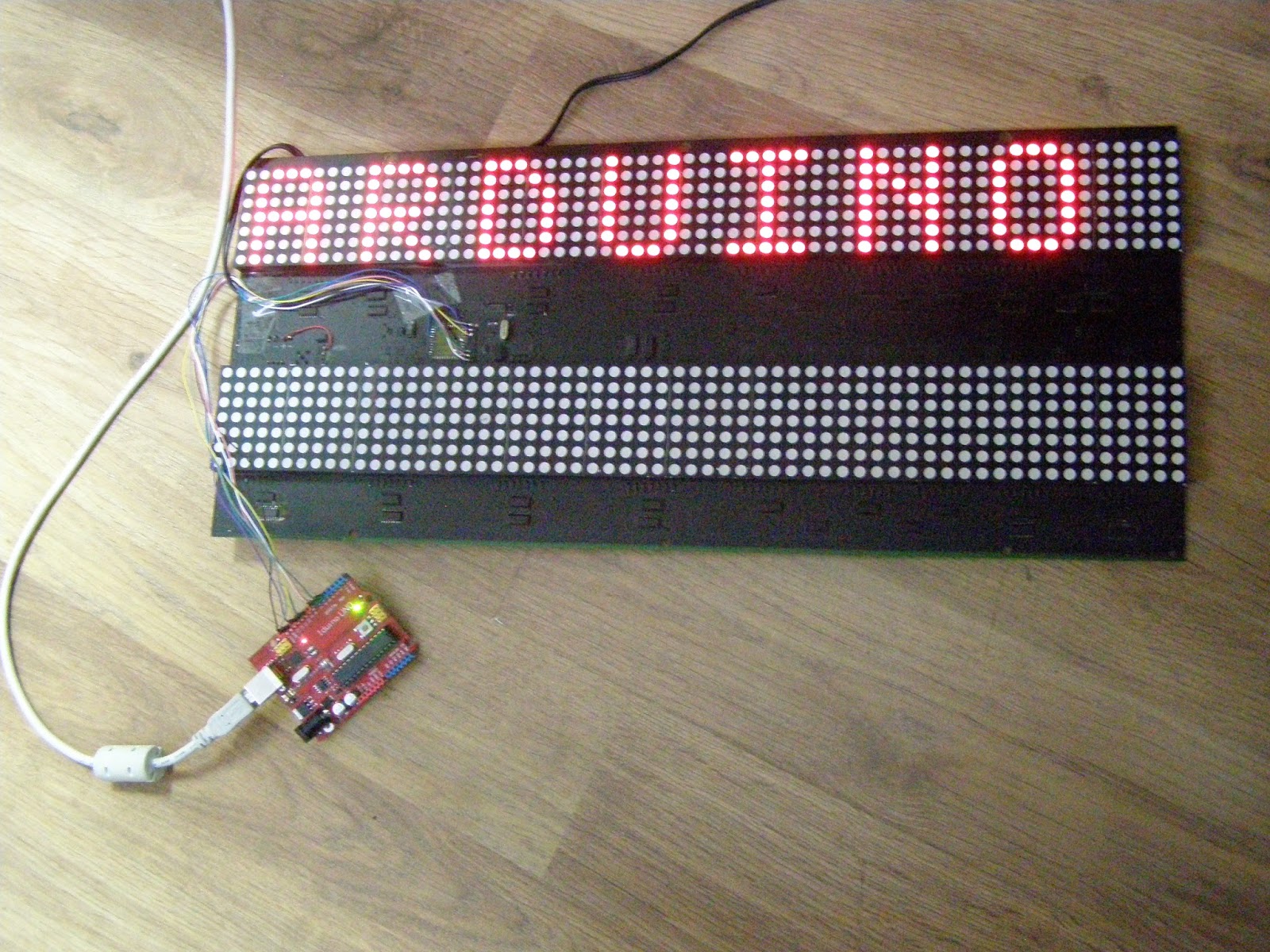Arduino tehNiq: FDS-125 display with Arduino